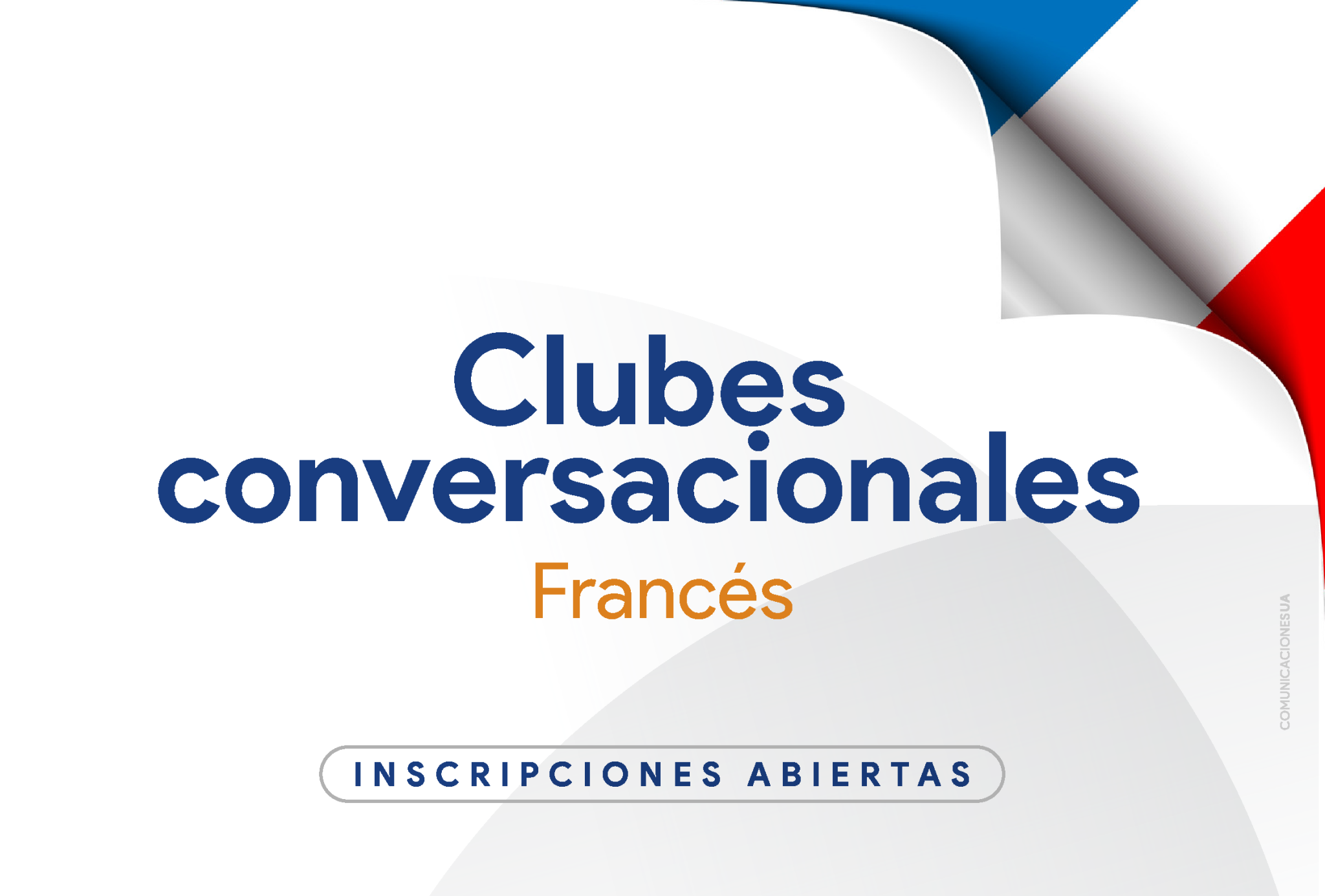 Inscripciones Abiertas: CLUBES CONVERSACIONALES ORII - Universidad del ...