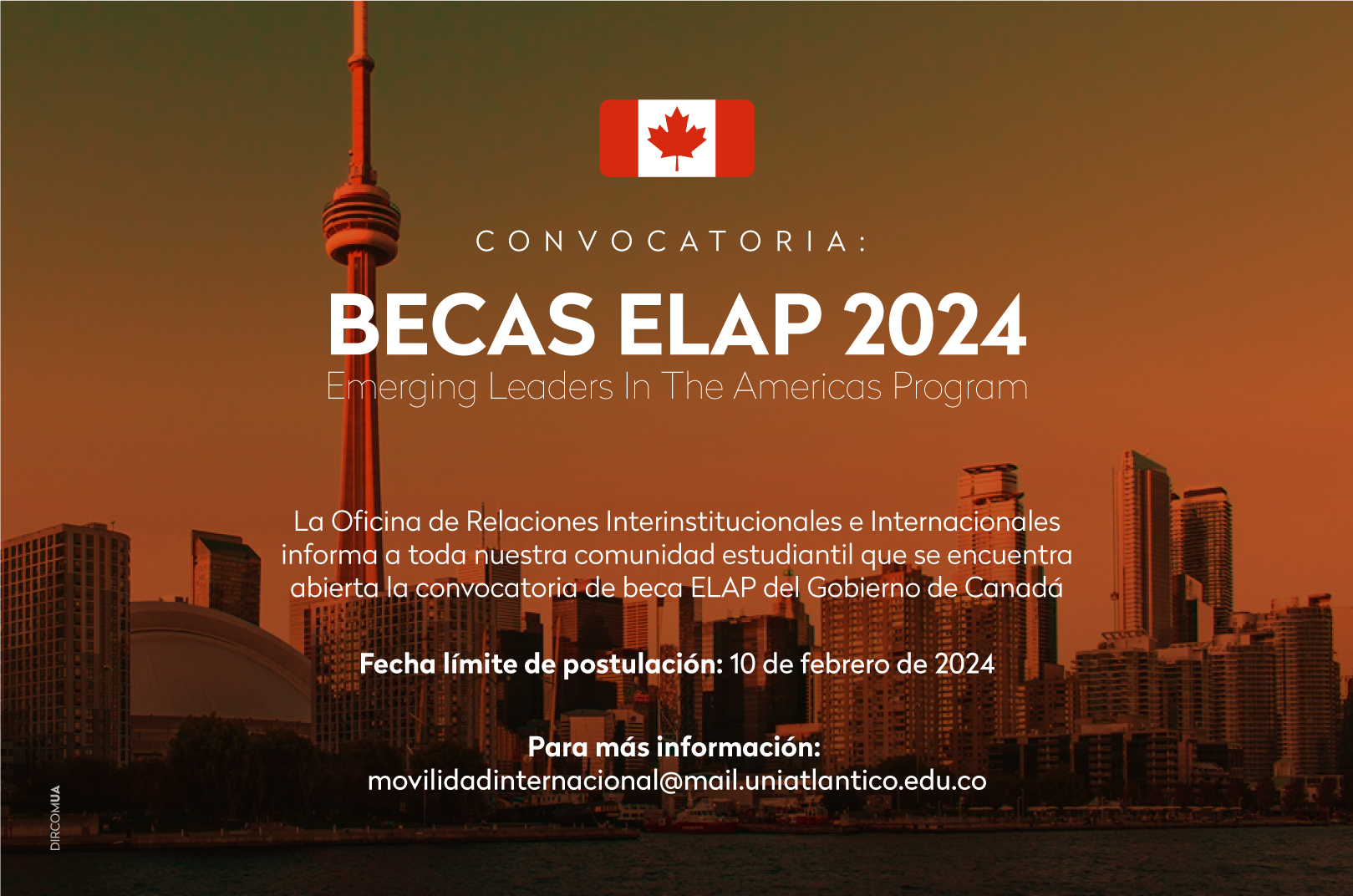 Abierta convocatoria becas ELAP del Gobierno de Canadá – 2024 ...